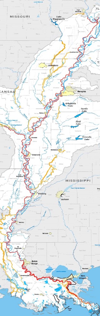MISSISSIPPI RIVER MAINLINE LEVEES ENLARGEMENT AND SEEPAGE CONTROL SEIS MISSISSIPPI RIVER MAINLINE LEVEES ENLARGEMENT AND SEEPAGE CONTROL SEIS